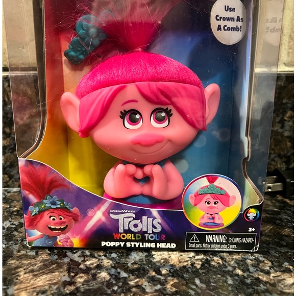 Dreamworks | Toys | Trolls World Tour Poppy Styling Head | Poshmark